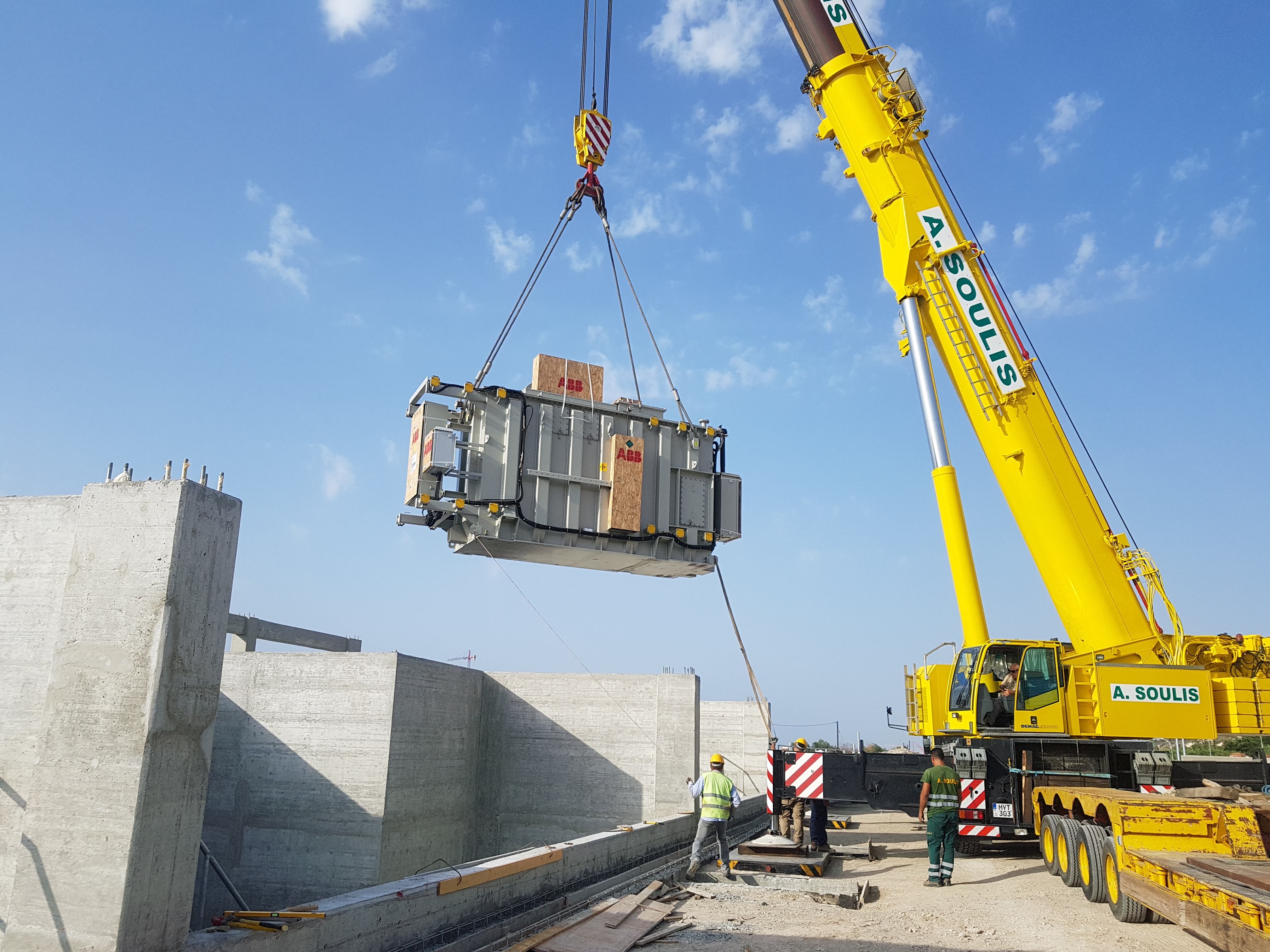 Transport of transformers - Shoham Shipping and Logistics