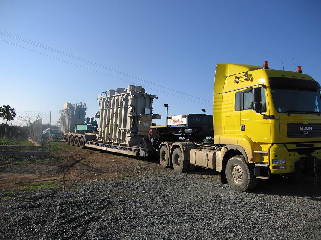 Positioning of Transformer - Shoham Shipping and Logistics