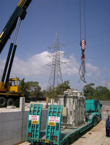 Delivery of Transformer - Shoham Shipping and Logistics