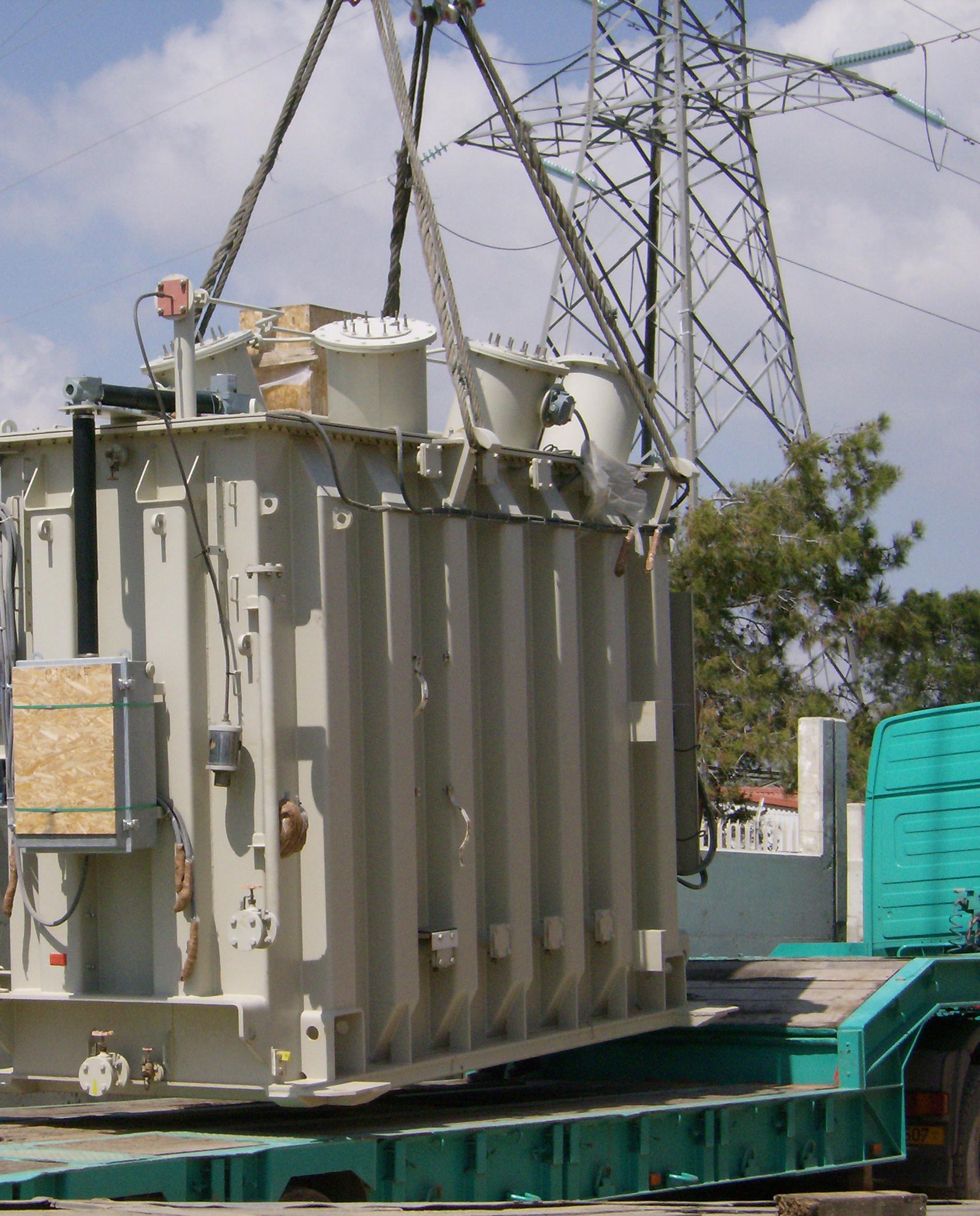 Delivery of Transformer - Shoham Shipping and Logistics